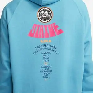 Nike Lebron Basketball Hoodie - Blue