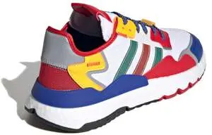 Adidas Nite Jogger Sneakers - White/red/blue