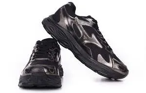 Mizuno Racer S Athletic Shoes - Black/silver