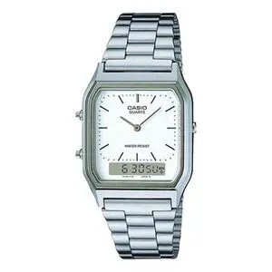 Casio Analog-digital Combination Watch - White