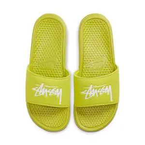 Nike X Stussy Benassi Slides - Yellow