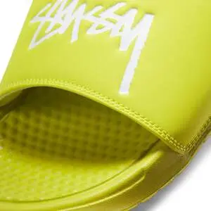 Nike X Stussy Benassi Slides - Yellow