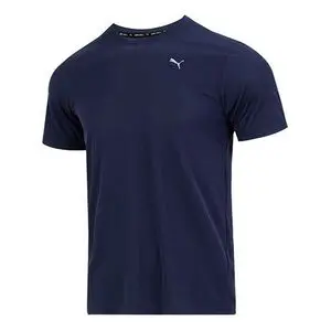 PUMA Training Logo T-shirt - Navy/white