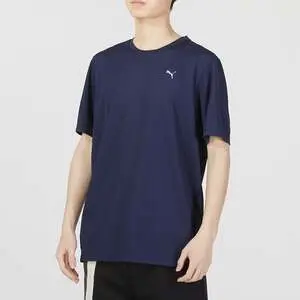 PUMA Training Logo T-shirt - Navy/white