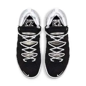 Nike Lebron 18 High-top Athletic Sneakers - Black/white