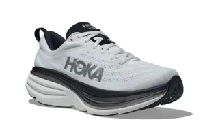 Hoka One One Bondi 8 Sneakers - White/black