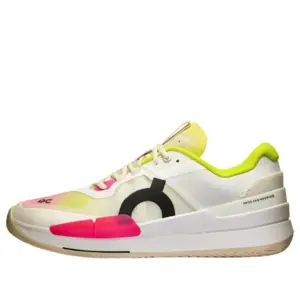 On The Roger Pro 2 Athletic Sneakers - White/lime