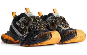 Balenciaga 3xl Sneakers - Black/orange/silver