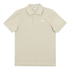 Nike Casual Sports Lapel Short Sleeve Polo Shirt Yellow - Multi-color