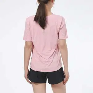 Nike Dri-fit Training Short Sleeve T-shirt - Pink