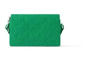 LOUIS VUITTON Steamer Wearable Wallet Monogram Taurillon Leather - Vert