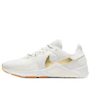Nike Legend Essential 2 Training Shoes - White/gold