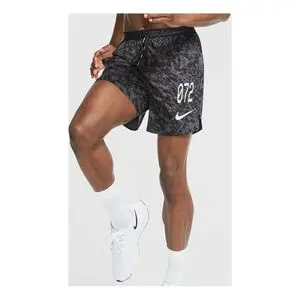 Nike Dri-fit Stride Wild Run Unlined Running Shorts - Black
