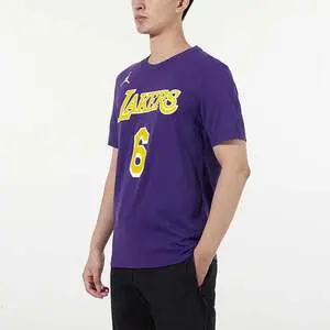 JORDAN Los Angeles Lakers "james 6" Short Sleeve Tee - Default Color
