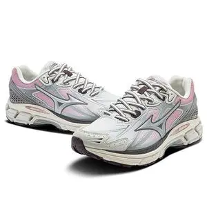 Mizuno Halo Mix Sneakers - Light Grey/pink