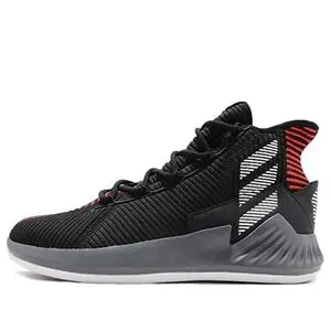 Adidas D Rose High Top Sneakers - Black