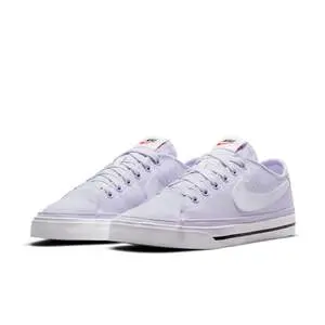 Nike Court Legacy Canvas Low Top Sneakers - Lavender