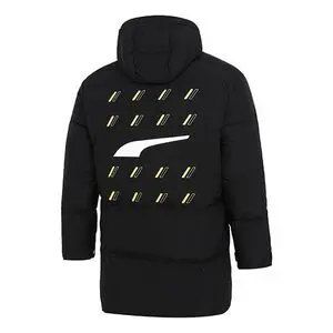 PUMA Quilted Hooded Down Jacket - Black