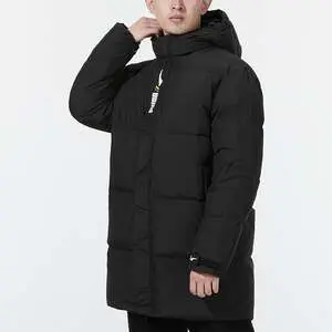 PUMA Quilted Hooded Down Jacket - Black