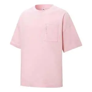 PUMA Logo Pocket T-shirt - Pink