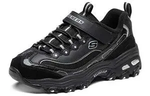 Sketchers Dlites 1.0 Lace-up Sneakers - Black