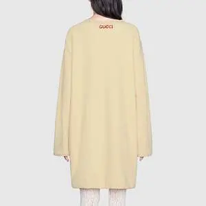 Gucci X Disney Cotton Crew Neck Dress