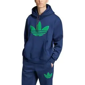 Adidas 70s Fleece Hoodie - Navy/blue