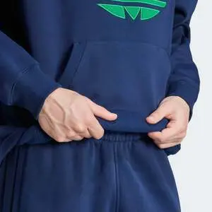 Adidas 70s Fleece Hoodie - Navy/blue