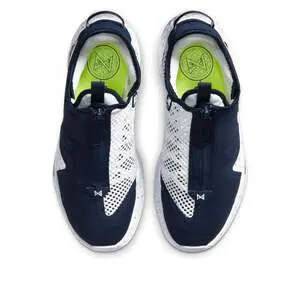 Nike Pg 4 Team Basketball Sneakers - Dark Blue/white