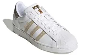 Adidas Superstar 'christmas Gingerbread' Sneakers - White