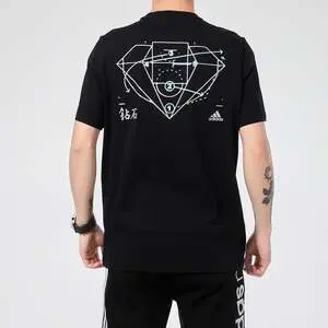 Adidas Diamond Tee Short-sleeved Breathable Running
