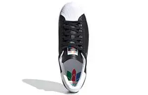 Adidas Superstar Athletic Sneakers - Black