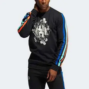 Adidas Harden Fleece Crew Sweatshirt