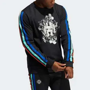 Adidas Harden Fleece Crew Sweatshirt