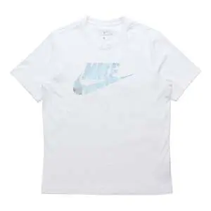 Nike Athleisure Casual Sports Short Sleeve - White