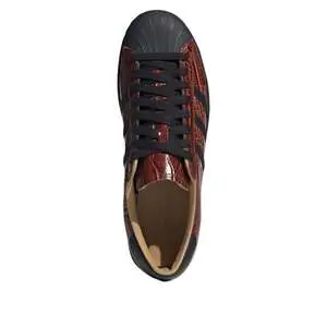 Adidas Superstar Vintage "brown Croc" Sneakers