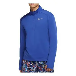 Nike Dri-fit Pacer Running Top - Blue