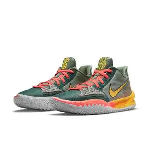 Nike Kyrie 4 Low "sunrise" Sneakers - Gray/pink/yellow