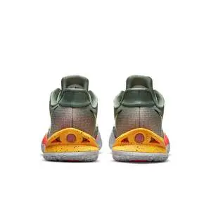 Nike Kyrie 4 Low "sunrise" Sneakers - Gray/pink/yellow