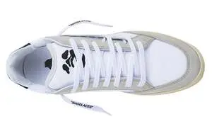 Off-White Low-top Sneakers With Lace-up Closure