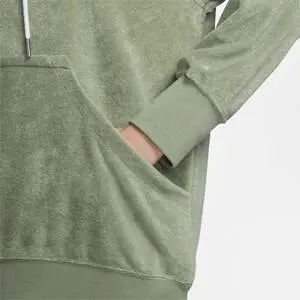 Nike Terry Drawstring Hoodie - Green
