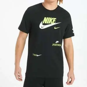 Nike Swoosh Round Neck Short Sleeve" T-shirt