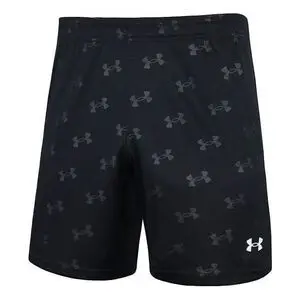 Under Armour Printed Logo Shorts - Black