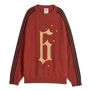 Adidas X Song For The Mute 006 Graphic Relaxed Knit Sweater