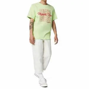 CONVERSE Renew Alphabet Print Short Sleeve T-shirt