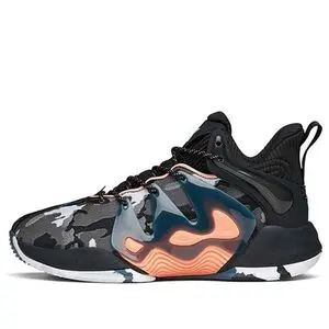 ANTA Klay Thompson 1.0 'the Mountain' Athletic High-top Sneakers - Black/white/grey