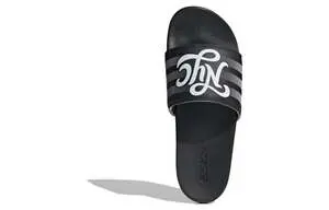 Adidas Adilette Comfort Slide Sandals - Black