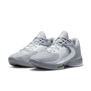 Nike Zoom Freak Tb "wolf " Low Top Sneakers - Grey