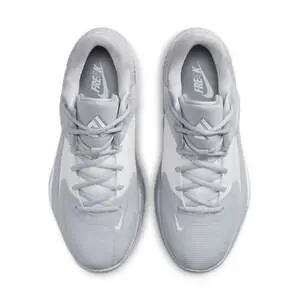Nike Zoom Freak Tb "wolf " Low Top Sneakers - Grey