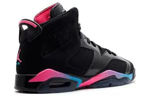 JORDAN 6 Retro 'pink Flash - Black
